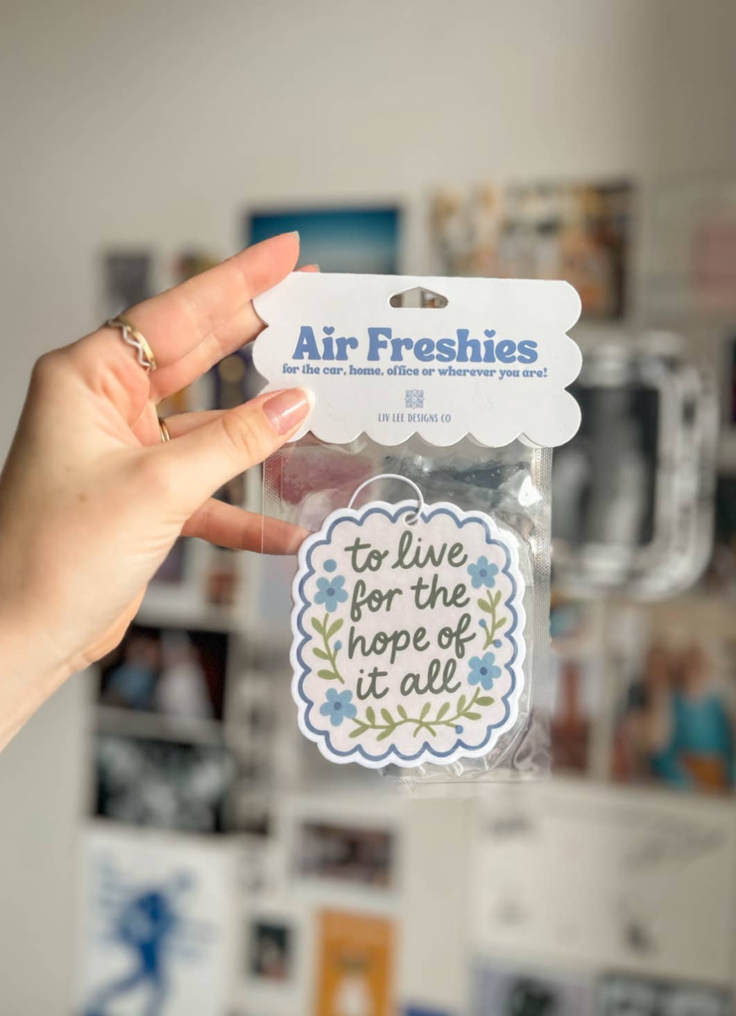 Seaside Hope of It All Car Air Freshener – Lazy Lobster Norwich